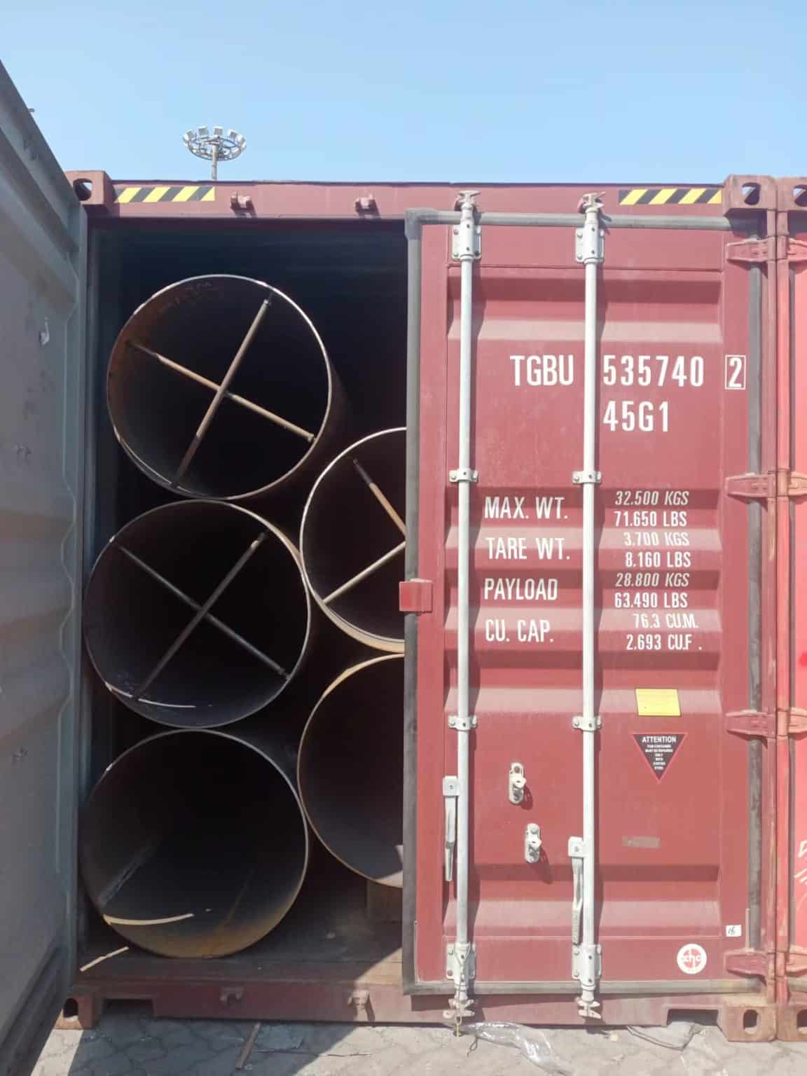 Spanish slag and powder transport pipeline - LongMa