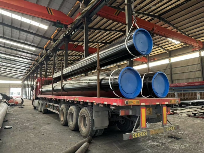 API 5L PSL2 BNS LSAW steel pipes for Mexican customers - LongMa