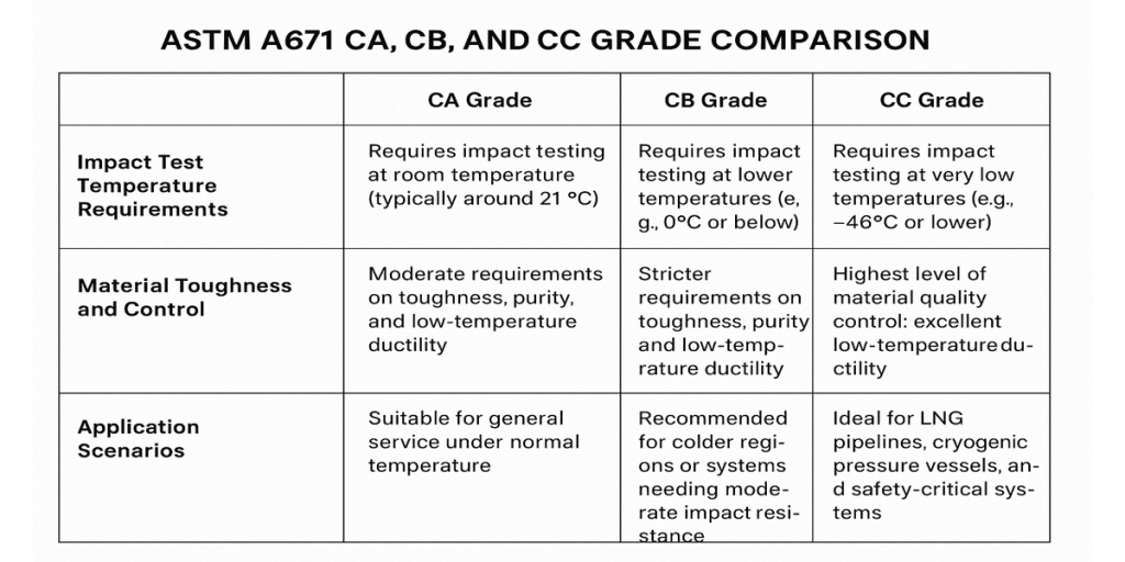 How to Choose the Appropriate ASTM A671 Steel Pipe Grade Based on ...
