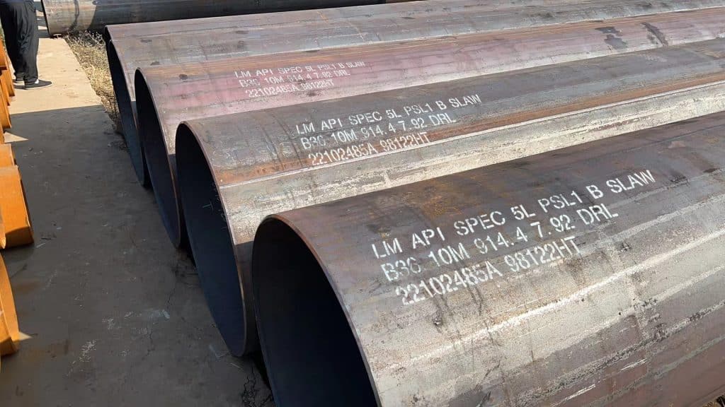 Argentina steel pipe pile project - LongMa